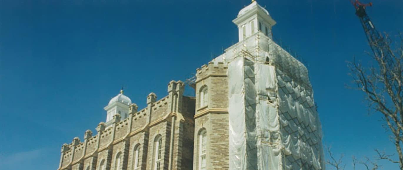Logan Utah Temple Exterior Restoration - Jacobsen Construction