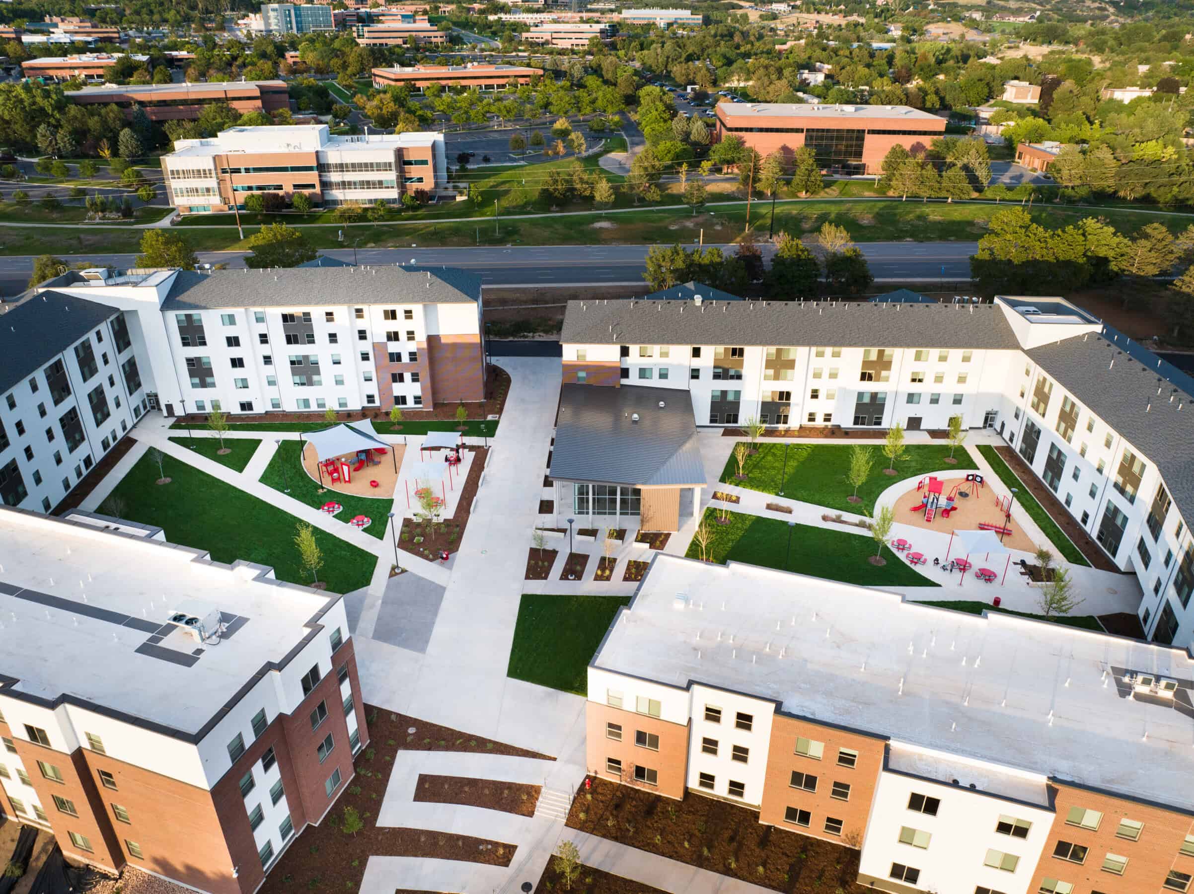 University Of Utah West Village Family & Graduate Housing - Jacobsen ...